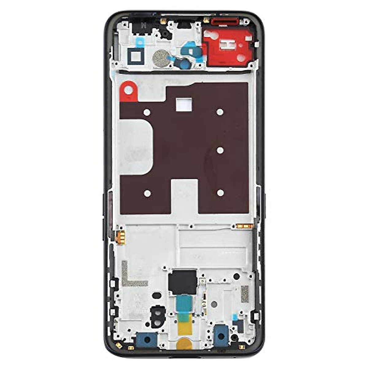 YUANSHIHUI Cellphone Replacement Parts for Oppo Reno2 Z/Reno2 F PCKM70 PCKT00 CPH1945 CPH1951 CPH1989 Front Housing LCD Frame Bezel Plate