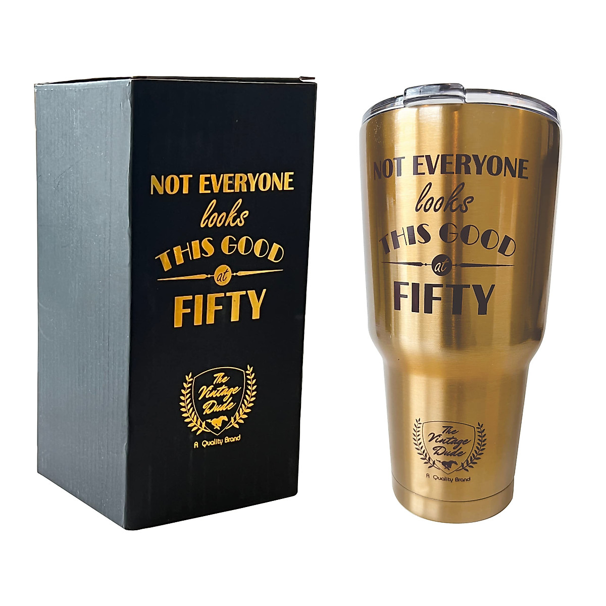 TheVintageDude 50 Years Birthday Gift for Men, 50th Birthday Gifts for Men.Fifty Years Birtday Gift for Dad, 50 Years Old Retirement Gift, 50th Anniversary Gifts for Friend