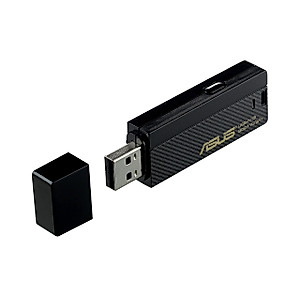 ASUS (USB-N13) Wireless-N USB Adapter IEEE 802.11b/g/n USB 2.0 Up to 300Mbps Wireless Data Rates