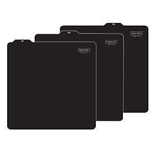 Vaultz Vinyl Record Storage Dividers A-Z - 26 Record Holder Organizer Guides - Alphabetical Vinyl LP Dividers for Album Crate, Collection Library Bin, Black
