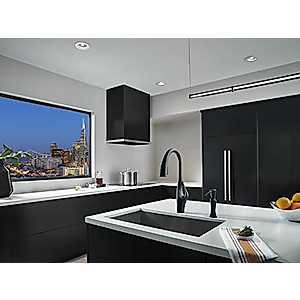 Pfister GT529-IHB Kai 1-Handle Pull-Down Kitchen Faucet Matte Black