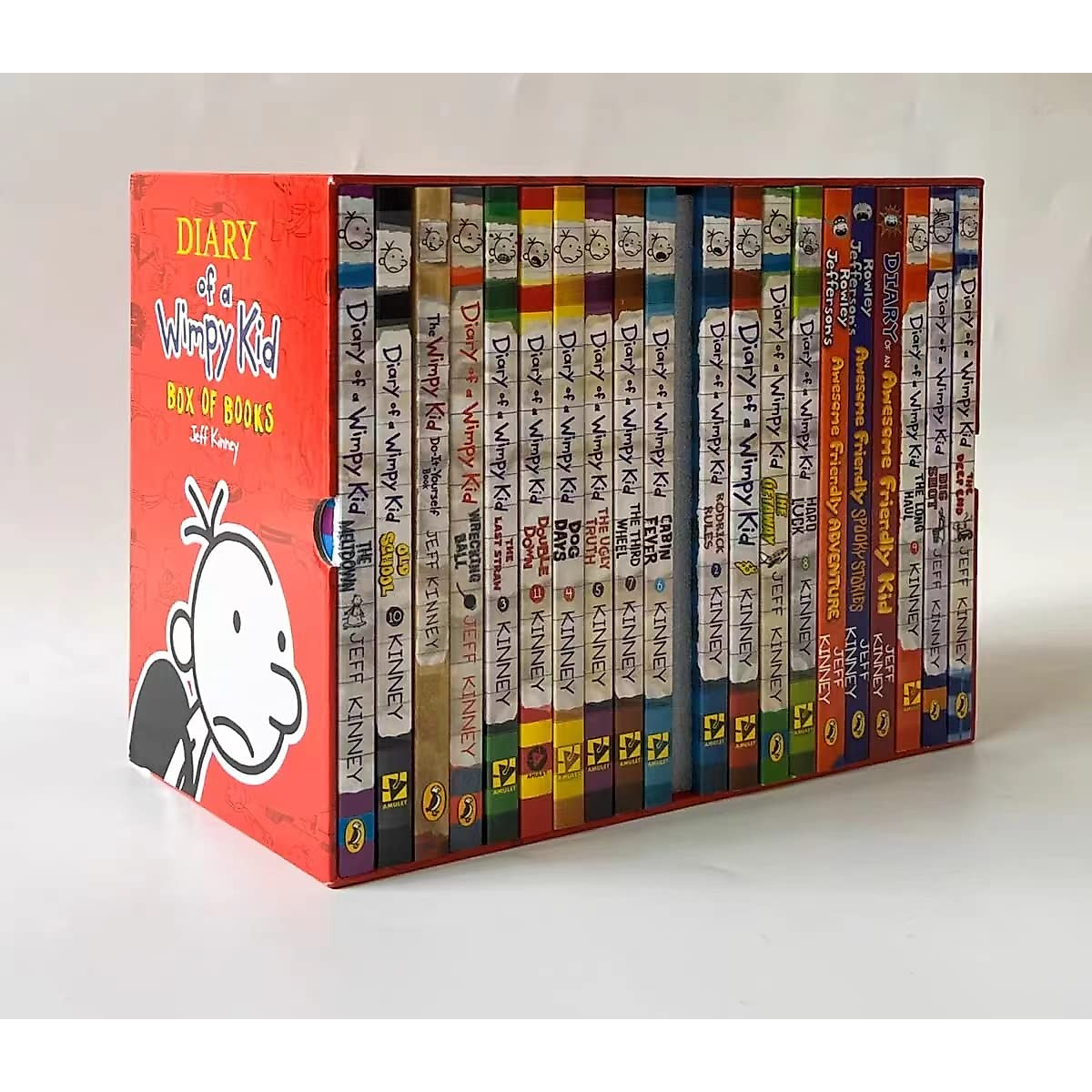 JINGH Diary of a Wimpy Kid Books 1-16 Full Set 8-12 Years