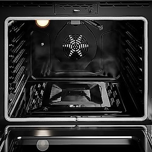 Kenmore Front Control Gas Range Oven with 5 Cooktop Burners, True Convection, Steam and Self Clean, Freestanding Stainless Steel Stove and Oven, 4.8 cu. ft. Capacity