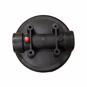 Hydronix HF45-10BLBK10PR Water Filter Housing NSF Listed 10" - 1" Ports w/PR