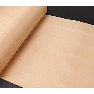 Aibote Natural Red Beech Wood Veneer Furniture Restoration Sheets(60x250CM) Wooden DIY Material for Speaker Showcase Cabinets Table Shelves Kitchen Hotel (Rift Cut)