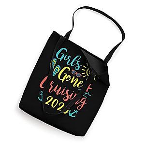 Girls Gone Cruising 2023 Matching Cruise Vacation Trip Funny Tote Bag