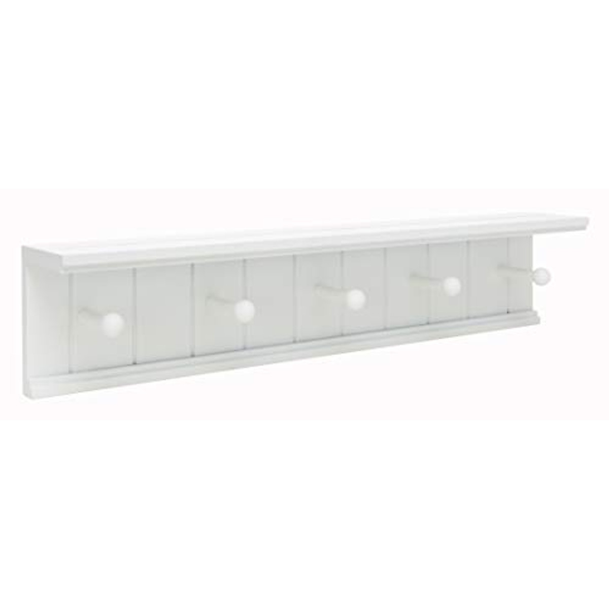 Kiera Grace Kian Wall Shelf with 5 Pegs