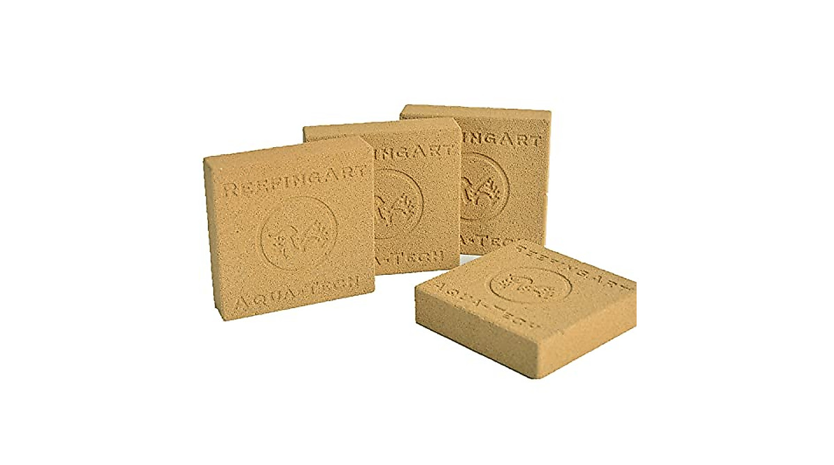 RA AquaTech Ceramic Filter Media Brick 4 Pack for Biological Filtration