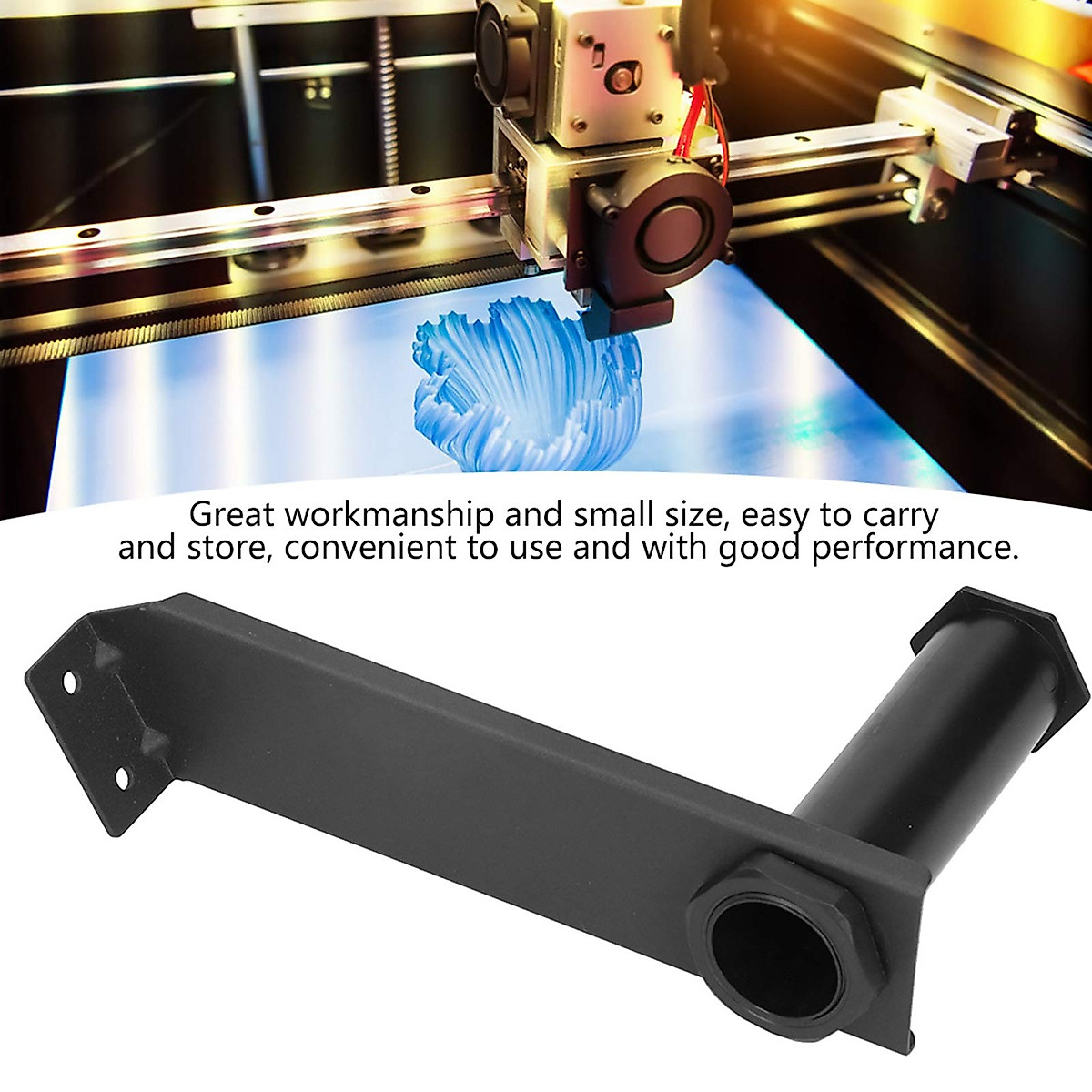 3D Printer Accessories,Filament Mount Rack Spool Holder 3D Printer Accessories for CR10/MK10 Wire Frame Tube