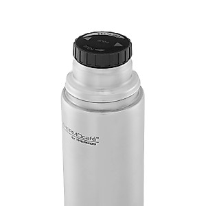 Thermos 181091 Thermocafe Stainless Steel Flask, 1-Liter