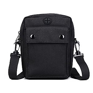 Portable CD Player Bag,CCHKFEI Waterproof DVD Drive Bag Walkman Handbag Multipurpose CD Player Case Mini Shoulder Bag Large Capacity CD Player Bag Fits Most CD Players