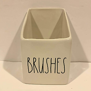 Rae Dunn BRUSHES Brush Holder - makeup