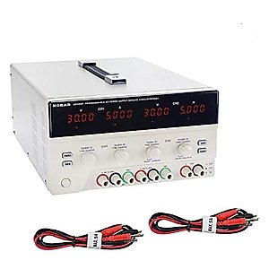 KORAD KD3305P - Precision Variable Adjustable 30V, 5A DC Triple Linear Power Supply Digital Regulated Lab Grade