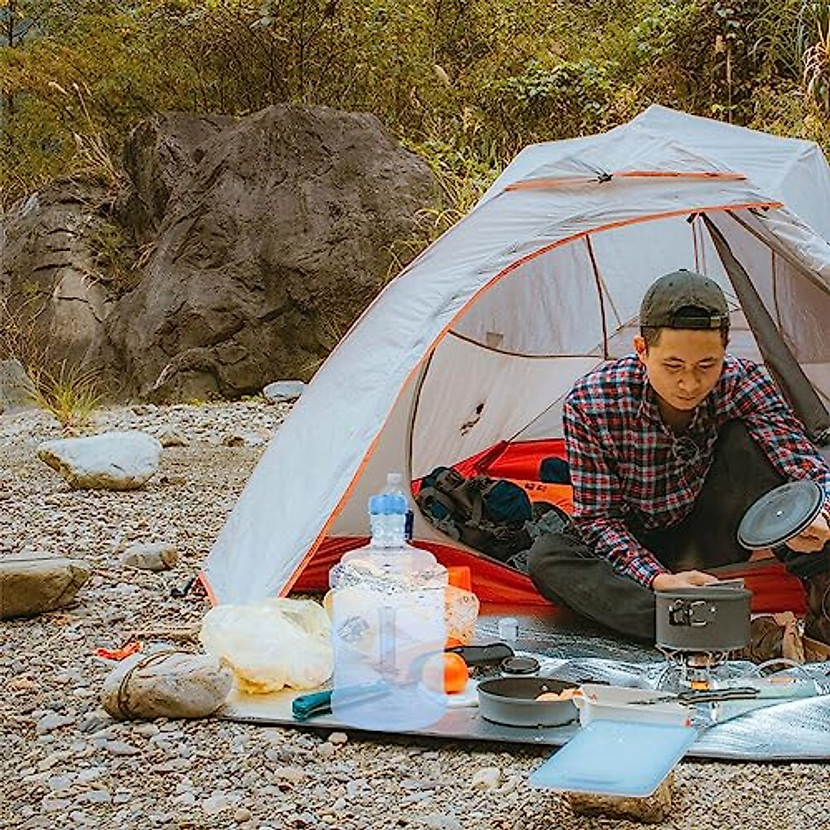 Toddmomy 5Liters Water Jug Plastic Crown Cap Reusable Water Bottle Water Storage Bucket with 2 Cap 5 Liters Water Container Camping Water Tank Barrel for Outdoor Home