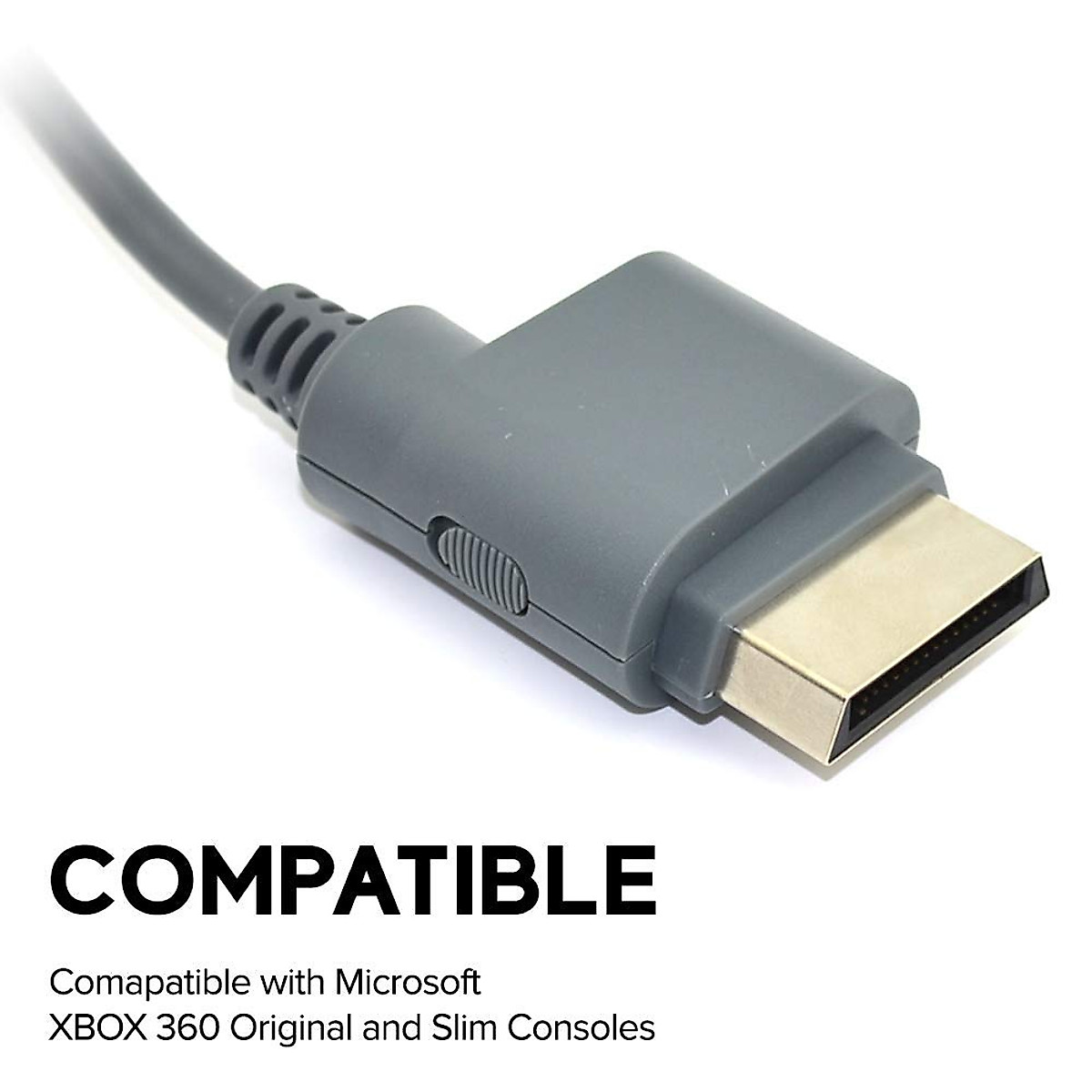 Wiresmith Standard RCA AV Composite Cable for Xbox 360