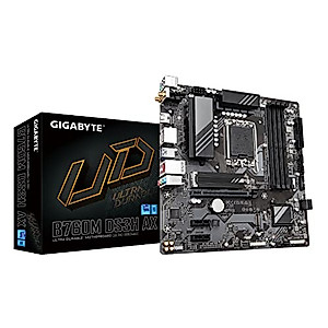 Intel Core i5-13400 Desktop Processor 10 cores 20MB Cache, up to 4.6 GHz & GIGABYTE B760M DS3H AX