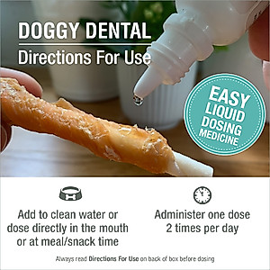 HomeoPet Doggy Dental, Dental Care for Dogs, 15 Milliliters