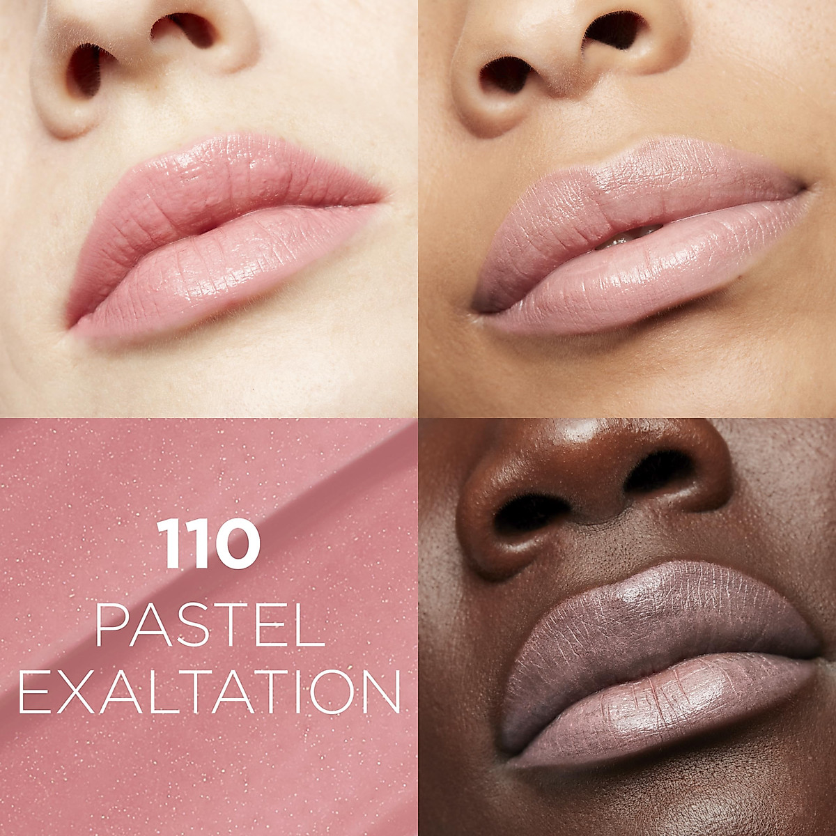 L'Oreal Paris Glow Paradise Hydrating Balm-in-Lipstick with Pomegranate Extract, Pastel Exaltation, 0.1 Oz