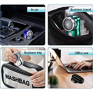 Mini-Shave Portable Electric Shaver, 2023 New Upgrade Mini Electric Razor Shavers for Men, Rechargeable Shaver Easy One-Button Use Suitable for Home,Car Travel,Father's Day,Mother's Day Gift