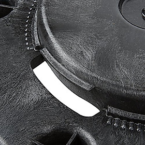 Rubbermaid Comm Prod Commercial Brute 250 lb. Plastic Wheeled Garbage BLK Trash Can Dolly, 1, Black