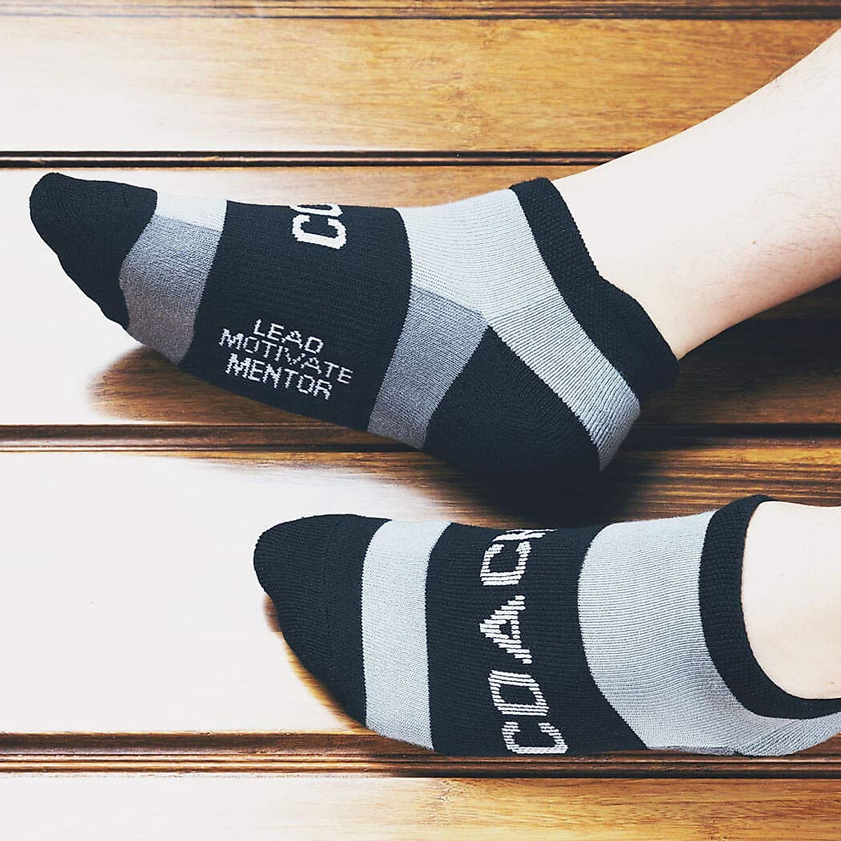 Gone For a Run Inspirational Athletic Performance Socks | Woven Low Cut | Professions