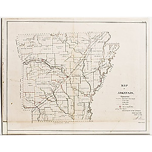 Map of Arkansas
