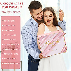 Self Care Gifts for Women, Get Well Soon Gifts Baskets for Women, Birthday Gifts for Women Care Package, Unique Relaxing Spa Mothers Day Gifts for Mom, Best Friend, Sister, Thinking of You Gifts