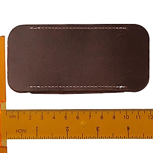 Urjumpea Knife Sheath, Handmade Knife Holster, Horizontal Carry Leather Sheath for Belt, EDC Pocket Organizer for Men