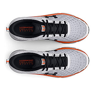 Under Armour Men's Charged Assert 10 Running Shoe, (101) White/White/Black, 10.5