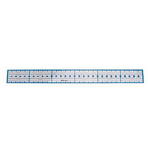 PESUMA Quilting Rulers Sewing Ruler - Easy Cut DIY Acrylic Sewing Ruler for Precise Measurement and Cutting - Clear Quilting Supplies and Sewing Rulers for Crafts and Sewing Projects