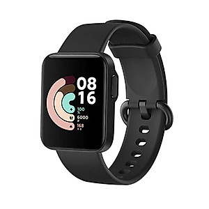 SANTITY Smart Watch Silicone Strap Compatible for Xiaomi Mi Watch Lite/Redmi Watch Lite - Smart Watch Bands for Men Ladies - for Xiaomi Smart Watch Bracelet Replacement Accessories