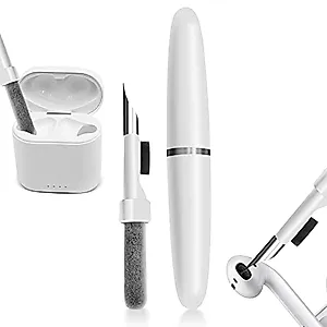 Bluetooth Earbuds Cleaning Pen,Siumir Headphone Cleaner Compatible with Airpods with Soft Dust Removal Brush Pen for Headphones, Charging Box, Camera, Mobile Phones