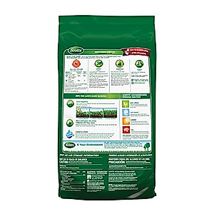 Scotts Green Max Lawn Food - Lawn Fertilizer Plus Iron Supplement Builds Thick, Green Lawns - Deep Greening in 3 Days - Covers 10,000 sq. ft.