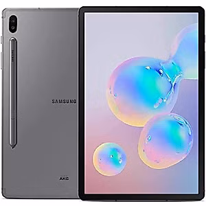 Samsung Galaxy Tab S6 10.5 inches SM-T867V WiFi + Verizon LTE 128GB Tablet (Renewed)