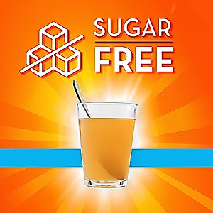 Metamucil On-The-Go, Daily Psyllium Husk Powder Supplement, Sugar-Free Powder, 4-in-1 Fiber for Digestive Health, Orange Flavored Drink, 44 Packets