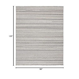 Feizy Rugs - Keaton Collection, Contemporary Abstract Area Rug - Brown/Gray 8' x 10'