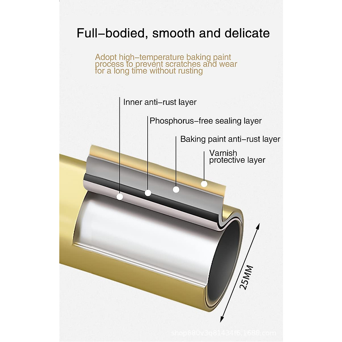 HKaikzo Gold Coat Rack Stand, Metal Coat Racks Tree Hanger Freestanding with 3 Storage Shelves and 9 High-grade Hooks and Stable Marble Base, for Jackets、Hat、Umbrella