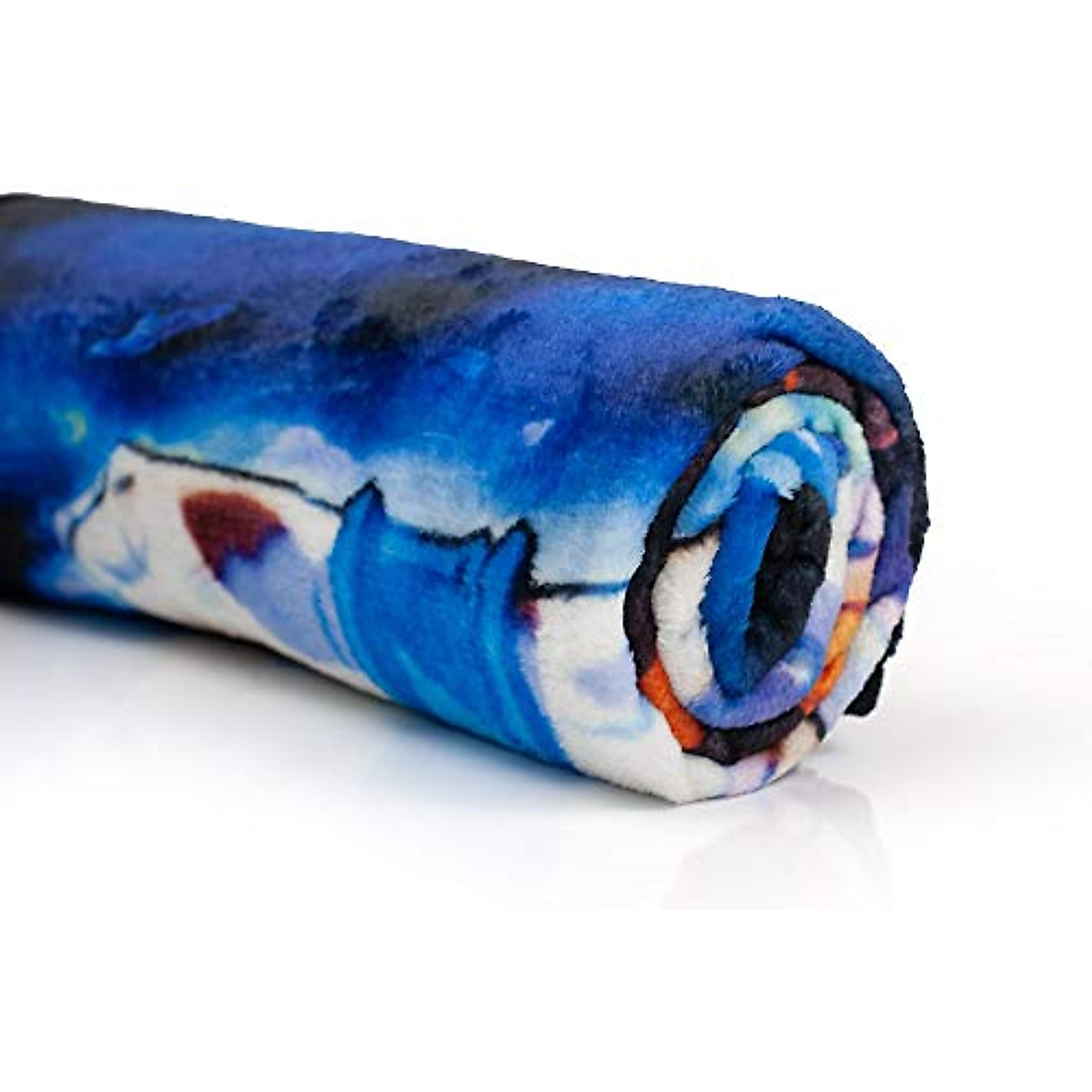 JUST FUNKY Dragon Ball Super Goku Large Anime Fleece Throw Blanket | Official Dragon Ball Super Throw Blanket | Collectible Anime Throw Blanket | Measures 60 x 45 Inches