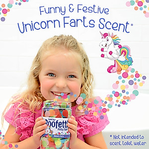 Poofetti Potty Flair - Scented Potty Training Party Toilet Confetti from PrimaStella (Unicorn Farts Scent)