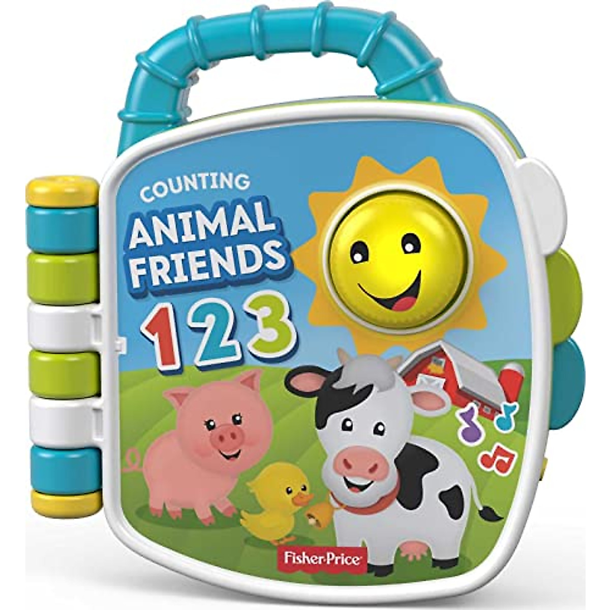Fisher-Price Laugh & Learn Counting Animal Friends, Musical Baby Book