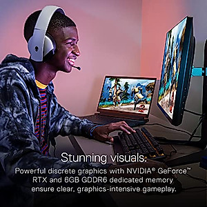 Dell G15 5520 15.6 Inch Gaming Laptop – 1080p FHD 120Hz Display, Intel Core i7-12700H, 16GB DDR5 RAM, 512GB SSD, NVIDIA Geforce RTX 3060 6GB GDDR6, Wi-Fi 6, USB C, Windows 11 – Dark Shadow Grey