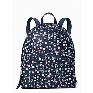 Kate Spade Karissa Nylon Fleurette Toss Large Backpack Women's Fashion Bag