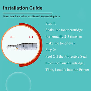 FLOAPA TN217 Toner Cartridge Use for Konica Minolta Bizhub 223 283 Printers 2 Pack