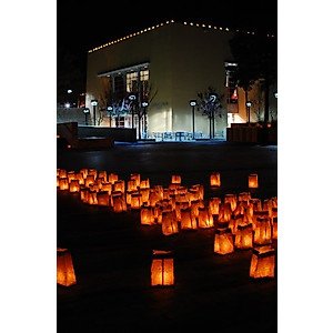 Fortune Products LL-8A Luminary Light, 2 3/4" Length, 1 1/2" Width, 3/4" Height, 8 LEDs, Amber LEDs with Black Base