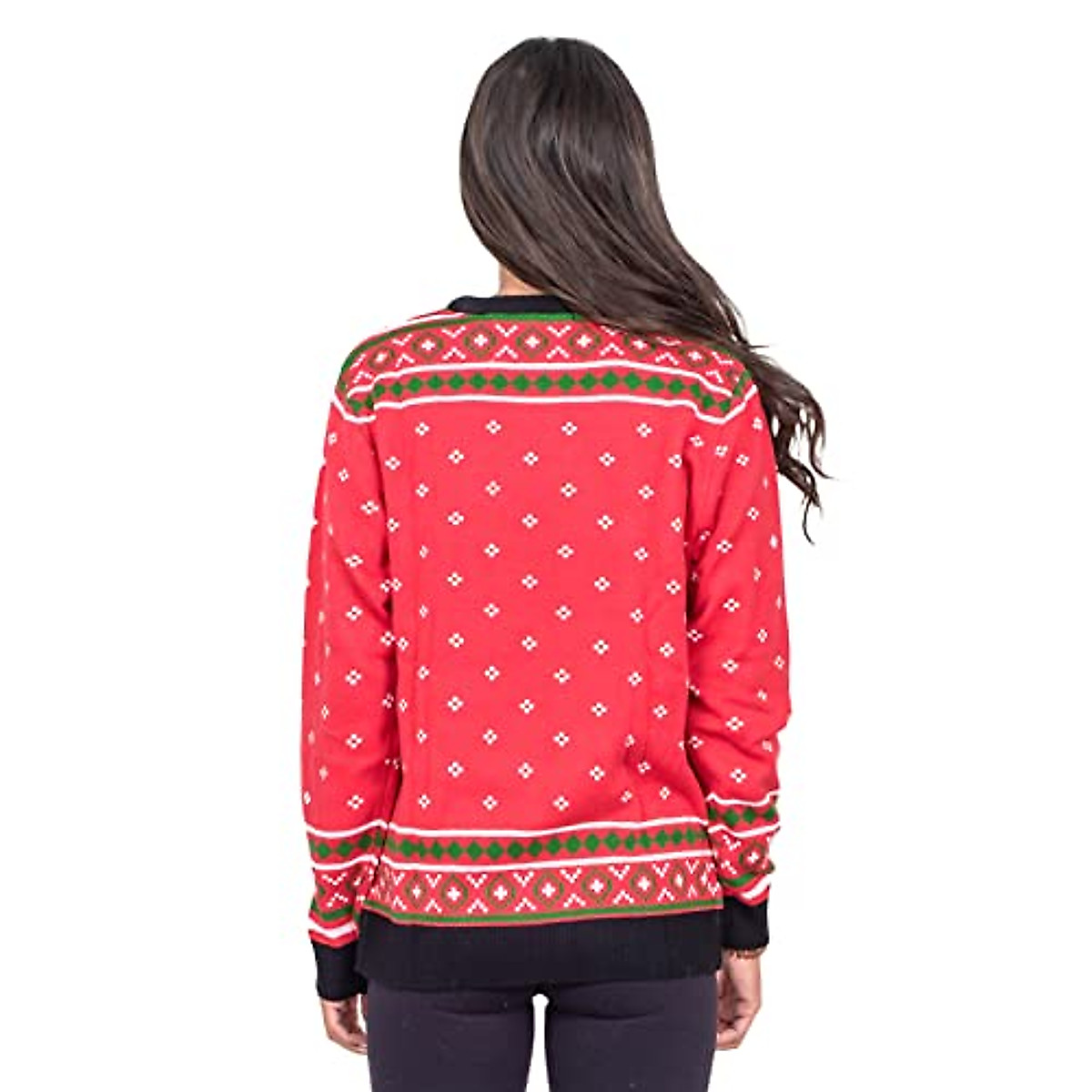 Costume Agent Adult Unisex Cotton It's A Major Award Leg Lamp Movie Ugly Christmas Sweater (S-4XL) Multicolored