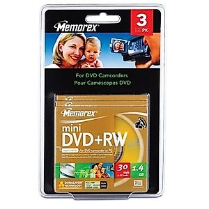 Memorex 05704 DVD Rewritable Media