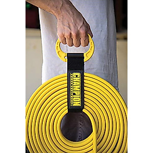 Champion Power Equipment 100690 Heavy Duty Hook and Loop Storage Strap, Black