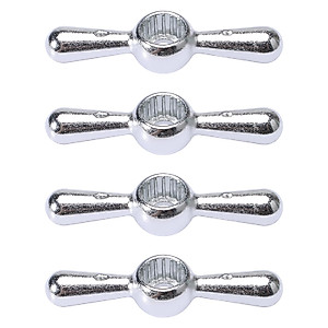 Hugexpen 01-5095 Outdoor Faucet Handle Designed for Outdoor Faucet Handle Replacement Fits Lawn Faucets Or 12 Or 16 Point Valves (Pack of 4)