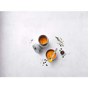 ZWILLING Thermo Insulated Food jar, 23.6 oz, Silver-White