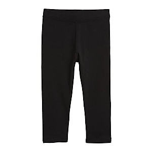 GAP Baby Girls Stretch Jersey Legging, True Black, 3-6 Months US